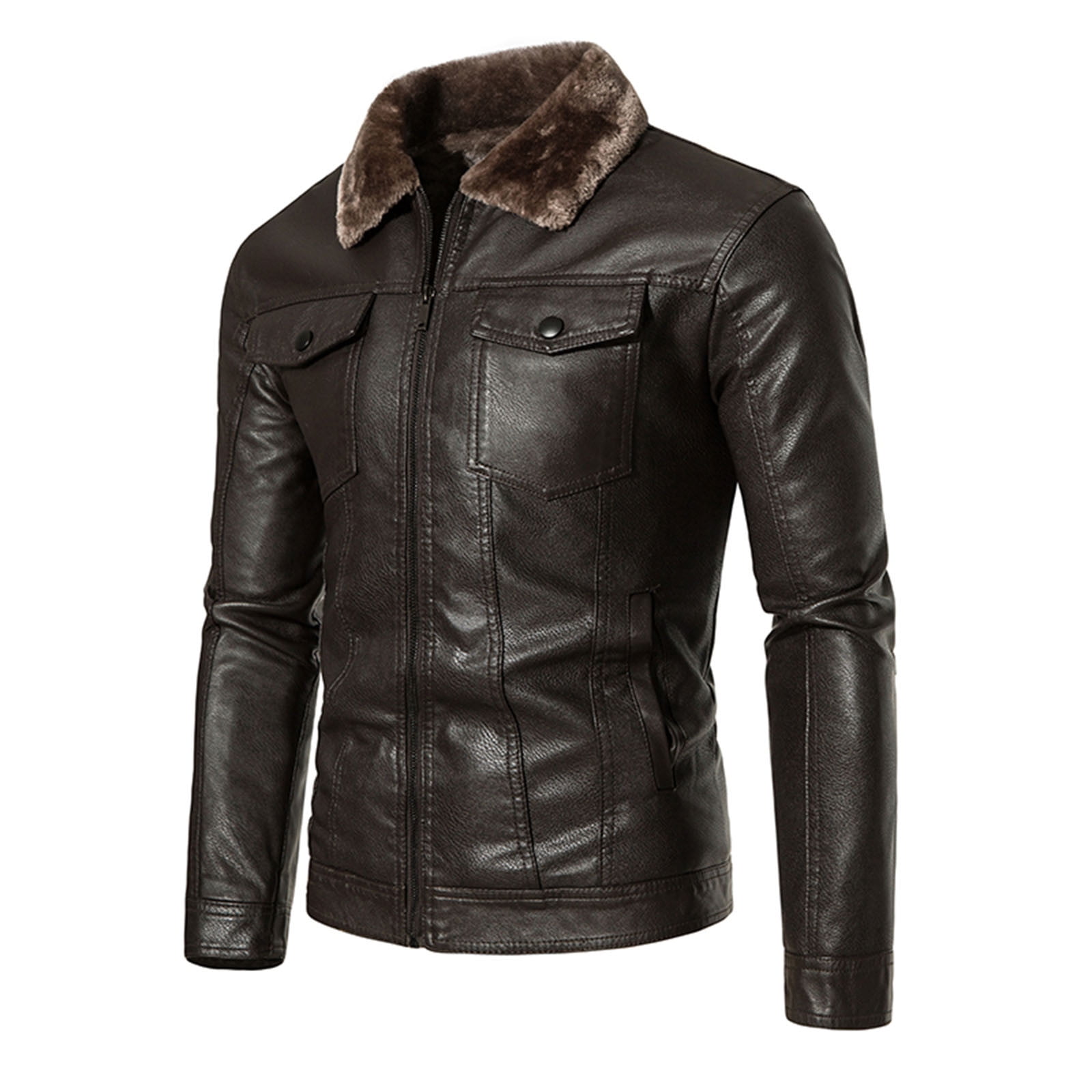 AOOCHASLIY Thanksgiving Day Men Tops Men's Zipper Opening and Closing ...