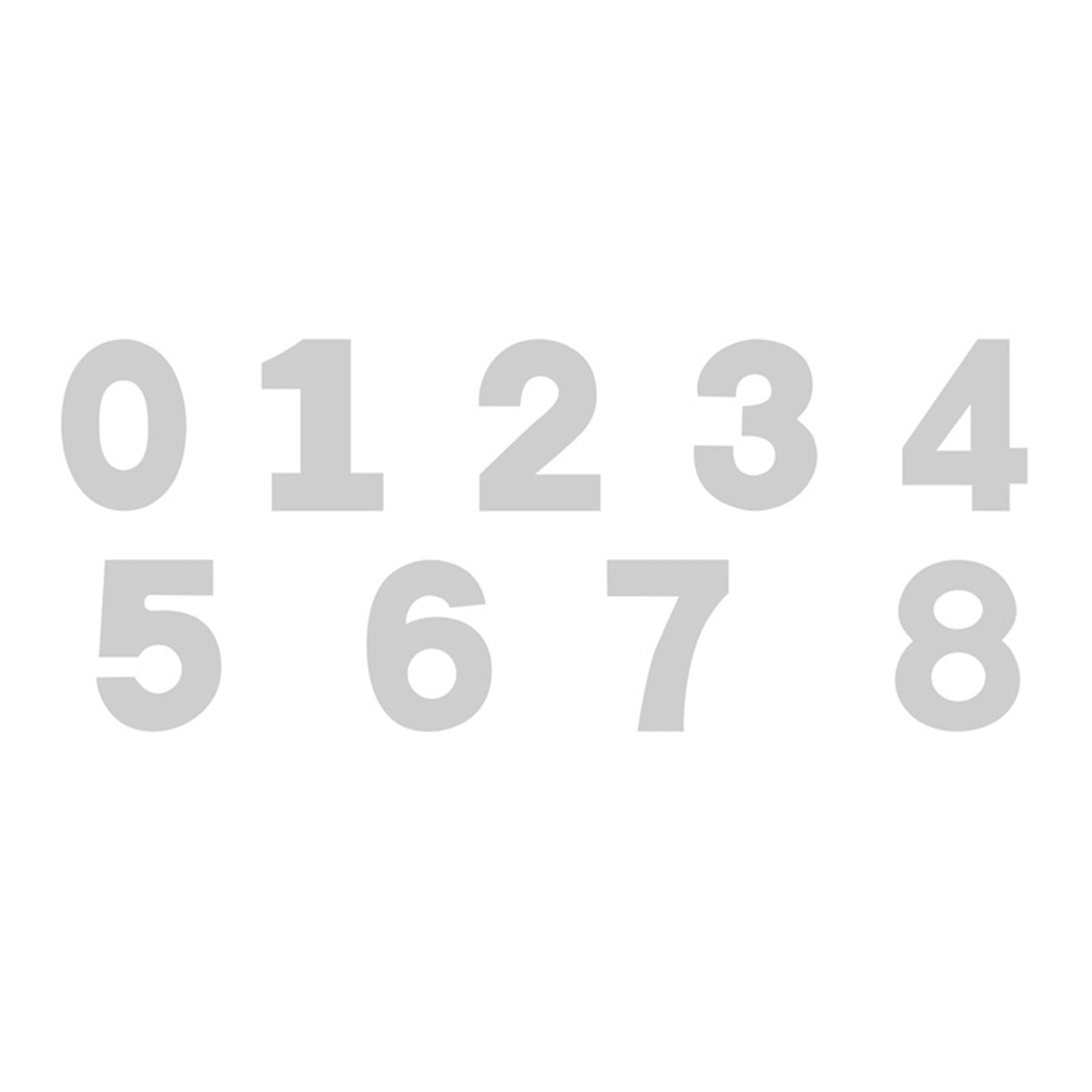 AOOOWER 0-8 Number Shape Plastic Cake Mold Handmake DIY Cake Biscuits ...