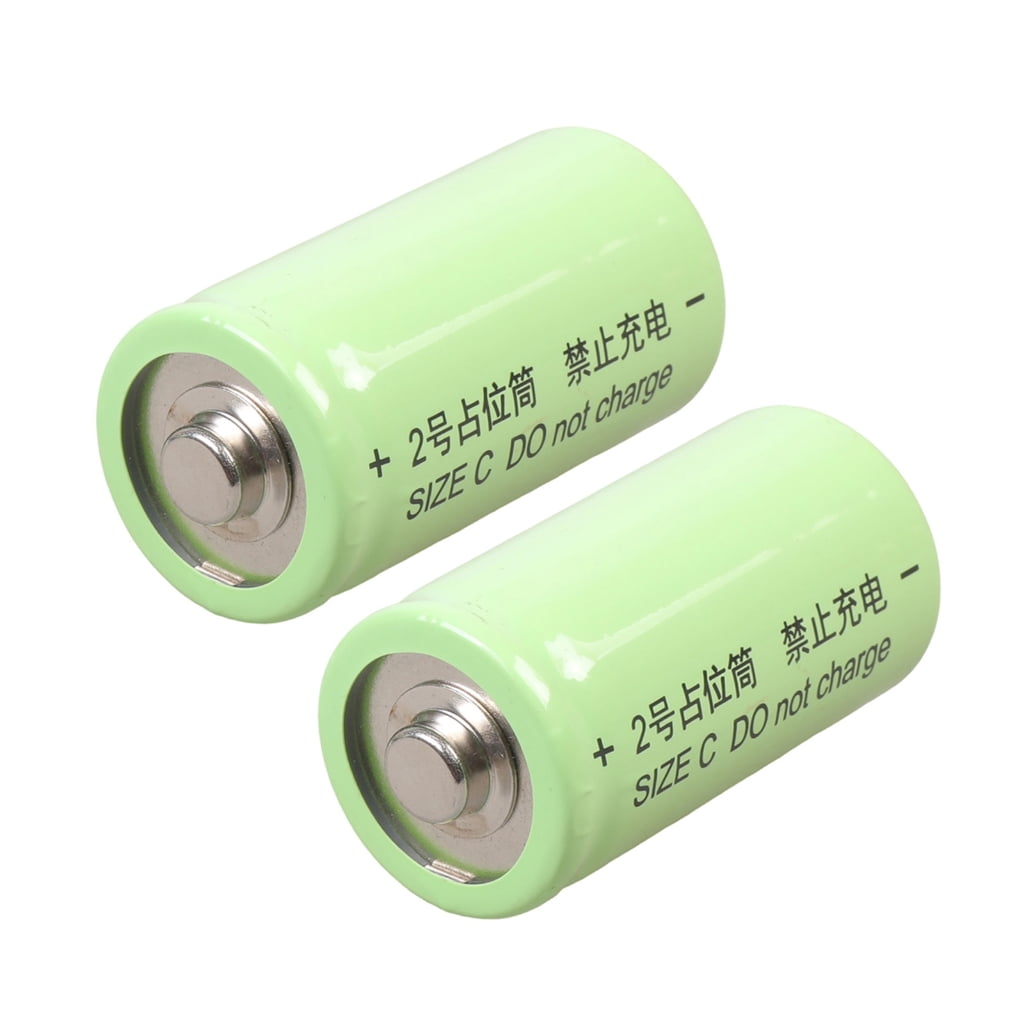 AOOOWER 0V LR14 C Type Dummy Battery Adapter Shell Conductor Fake Dummy ...