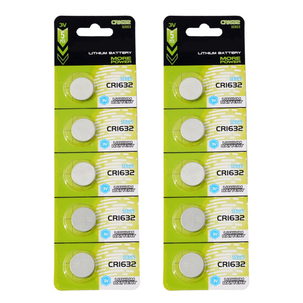 AOOOWER 10/5Pieces Lithium Coin Batteries Button Battery Suitable For ...