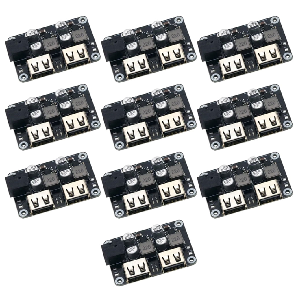 AOOOWER 10Pcs Car USB Charging Module Step Down Fast Quick Car Charger ...