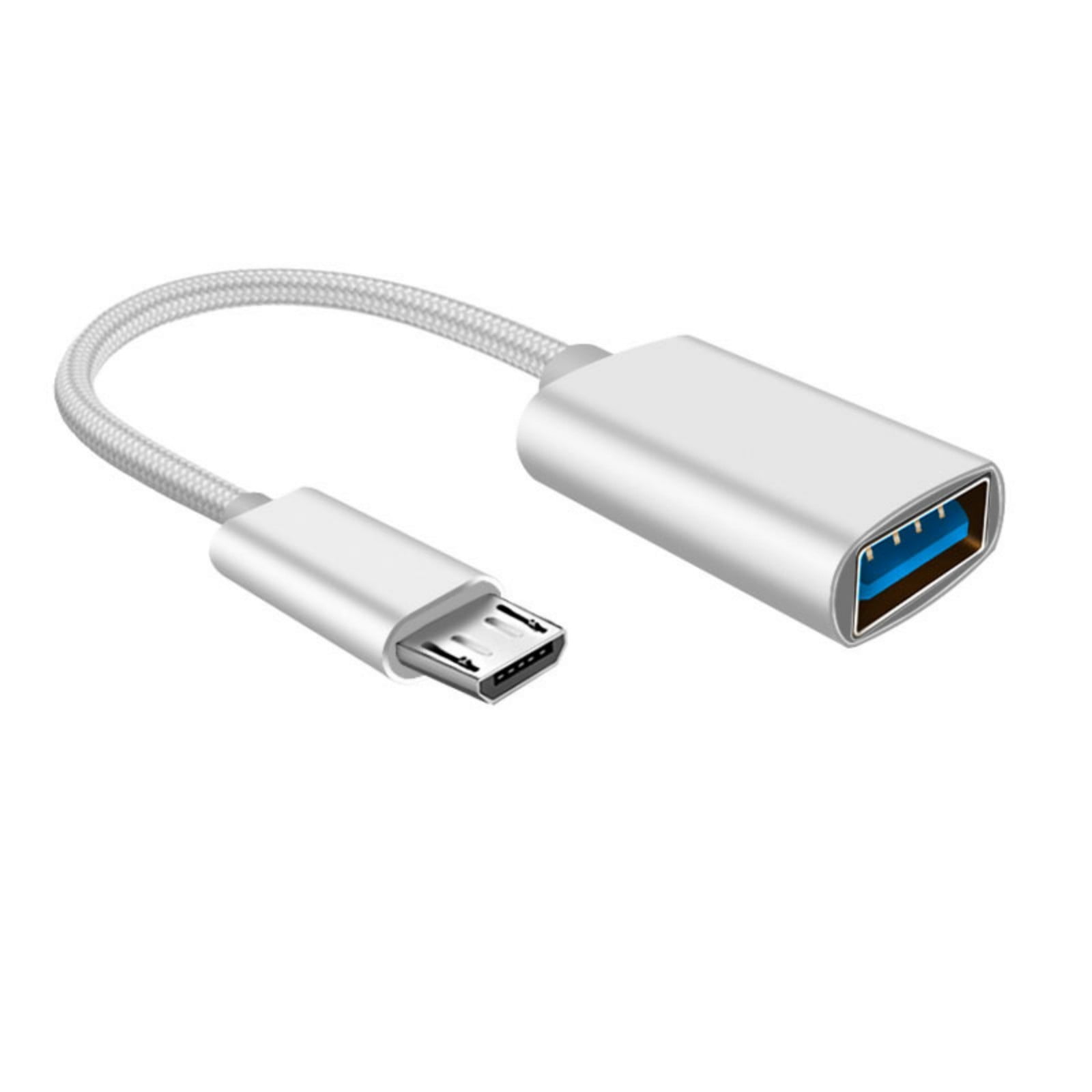 AOOOWER 12cm USB to USB 5Pin/Type C OTG Cable Adapter Cord for Tablets ...