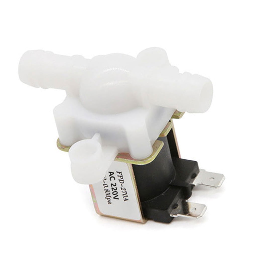 AOOOWER 12mm Inlet Quick Connect Normally Closed Electric Solenoid ...