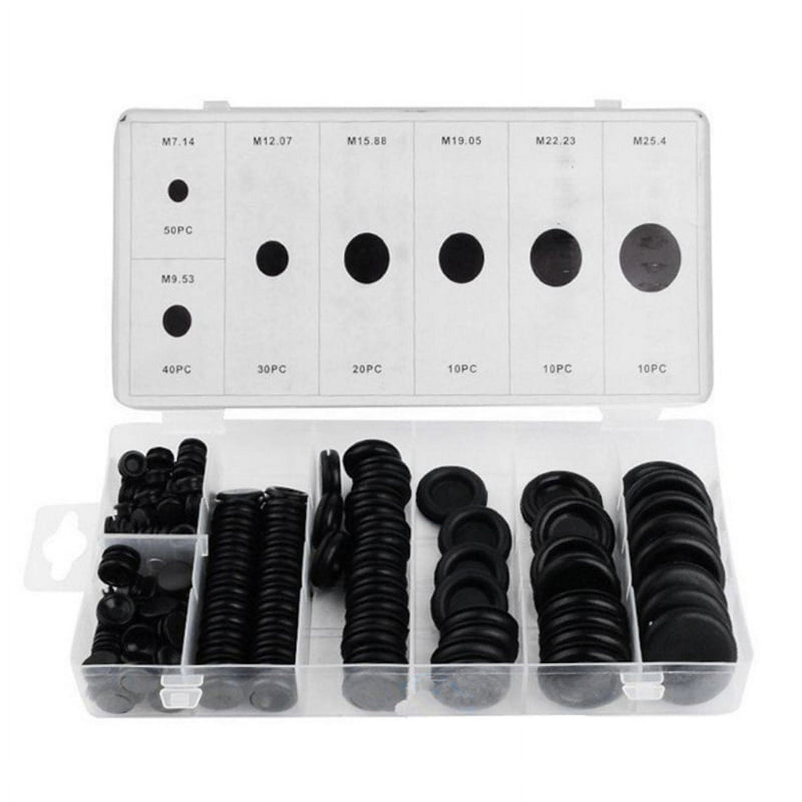 AOOOWER 170 Rubber Grommet Assortment Firewall Hole Plug Set Electrical ...