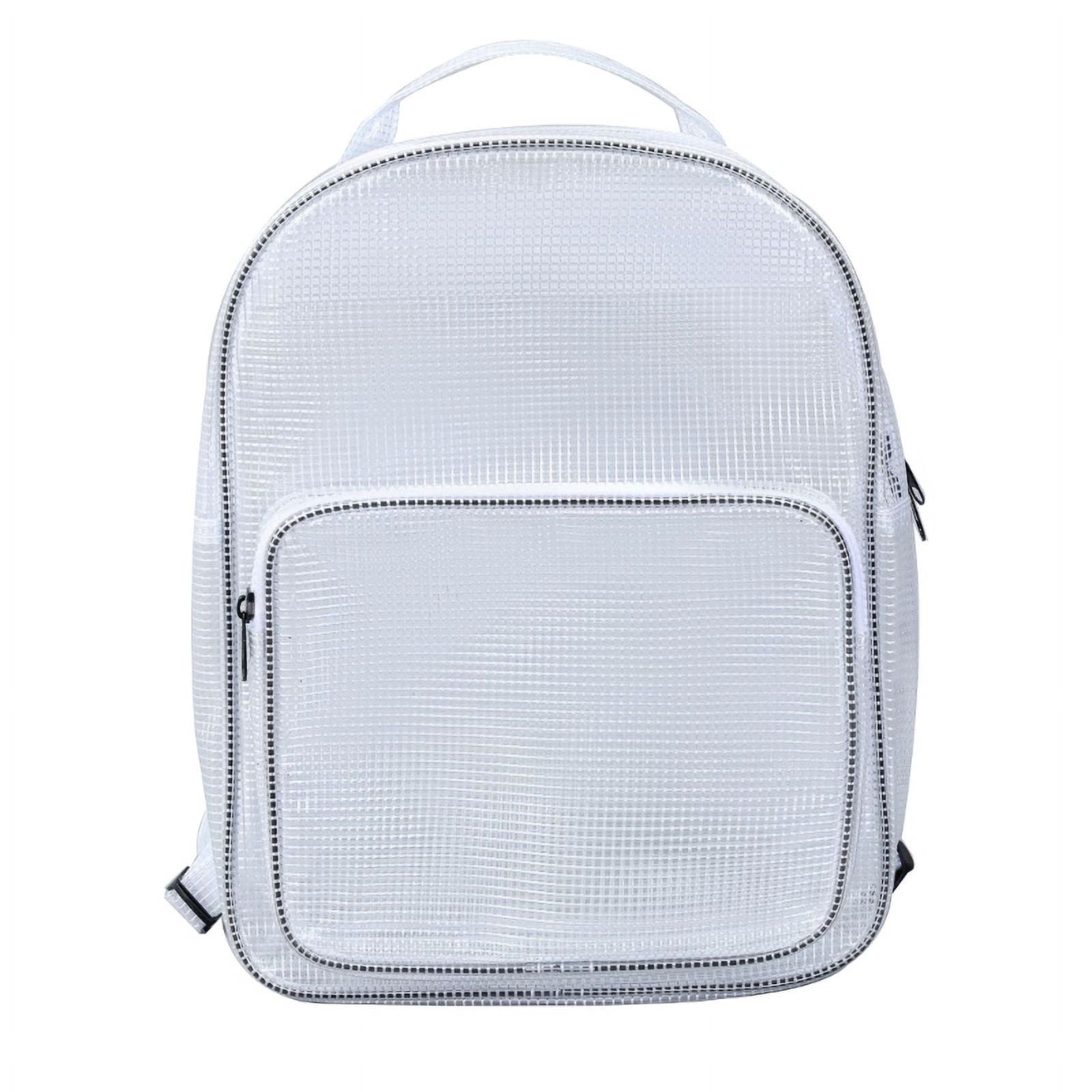 AOOOWER 17inch Anti-static Clear PVC Backpack Cleanroom Engineer Tool ...