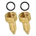 AOOOWER 181331 Brass Sprayer Adapters For Garden Hose Landscape ...