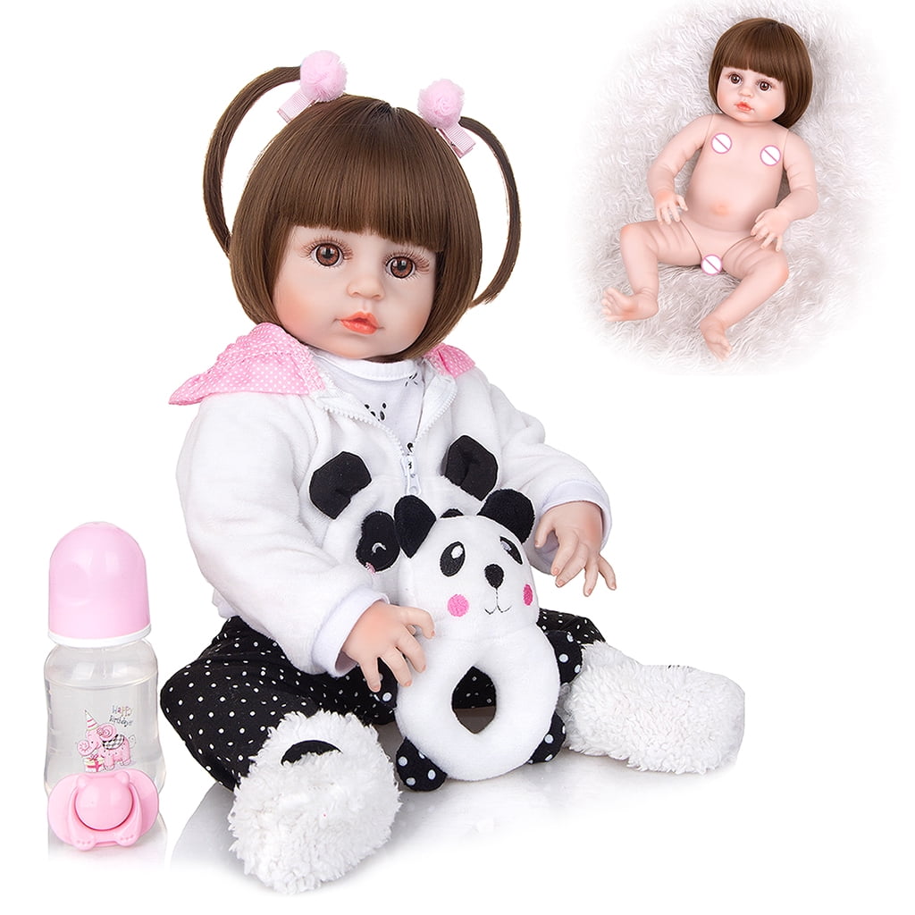 AOOOWER 19in Reborn Lifelike Toy Figure Interaction Toy Full Body ...
