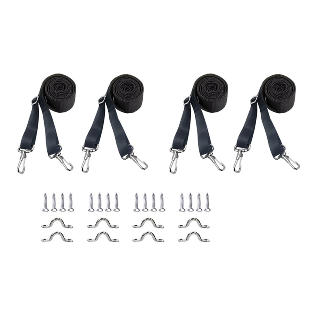 AOOOWER 2/4pcs Adjustable Bimini Top Straps Marine & Awning Webbing ...