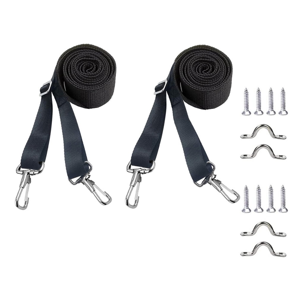 AOOOWER 2/4pcs Adjustable Bimini Top Straps Marine & Awning Webbing ...