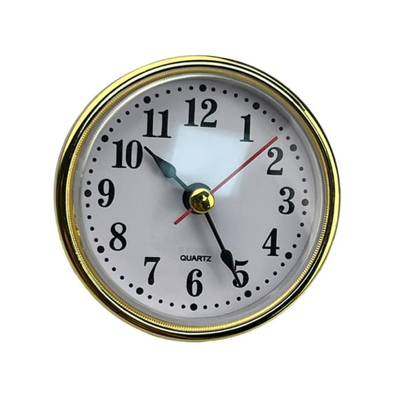 AOOOWER 2.56" Classical Clock Craft Mini Clock Insert Quartzs Movement ...
