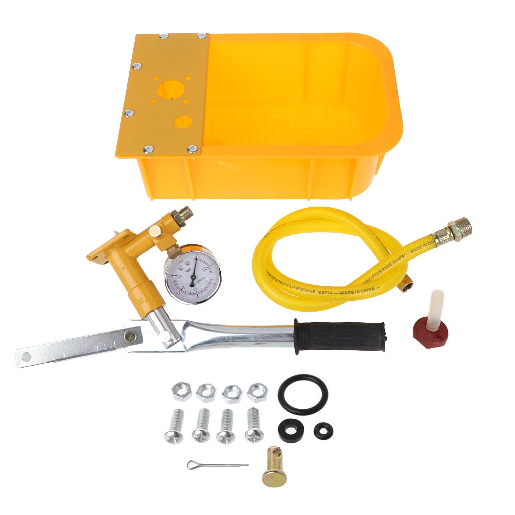 AOOOWER 2.5Mpa 25KG Manual Hydraulic Water Pressure Test Pump Pipeline ...