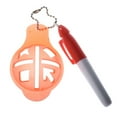 AOOOWER 2 Pack Golf Ball Multi-track Line Marker Golf Line Marker Pen ...