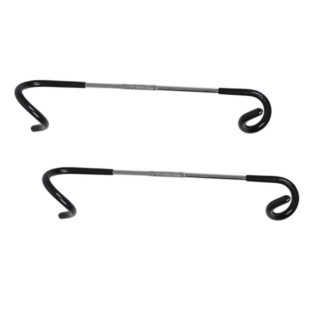 AOOOWER 2 Pieces Multifunction Hanging Basket Hooks Hanger Tent Poles ...