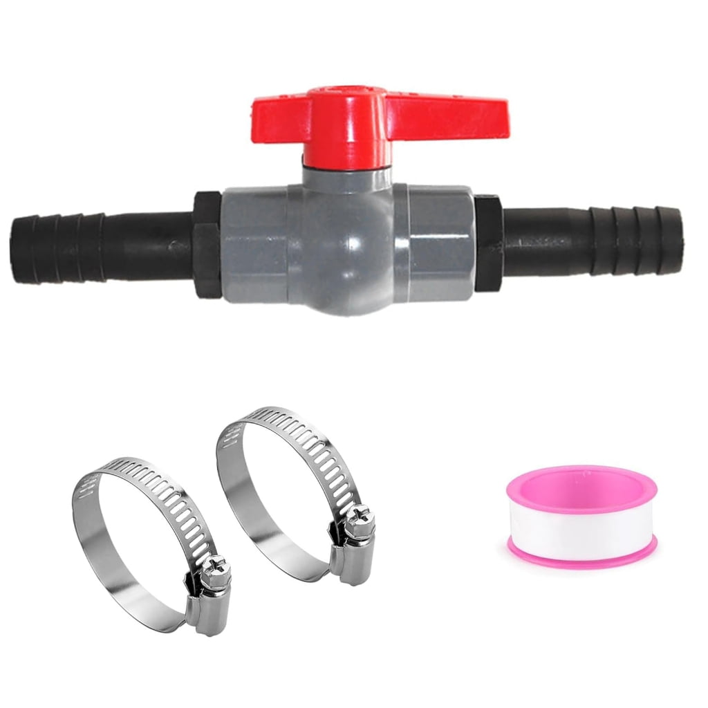 AOOOWER 2 Position Plastic Water Valves 40mm Threaded Port 32mm Hose ...