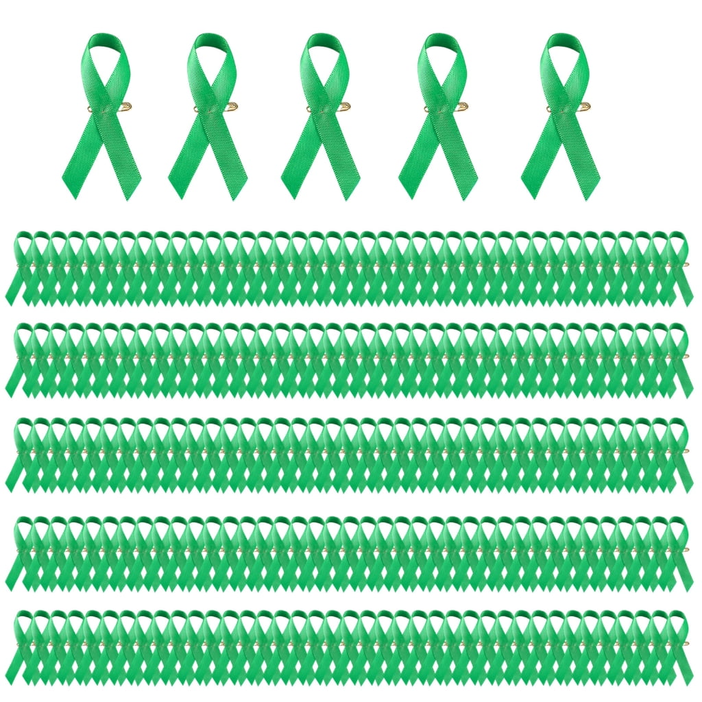 AOOOWER 200 Pack Ribbon Pins Social Cause Ribbons Nonprofit Event ...