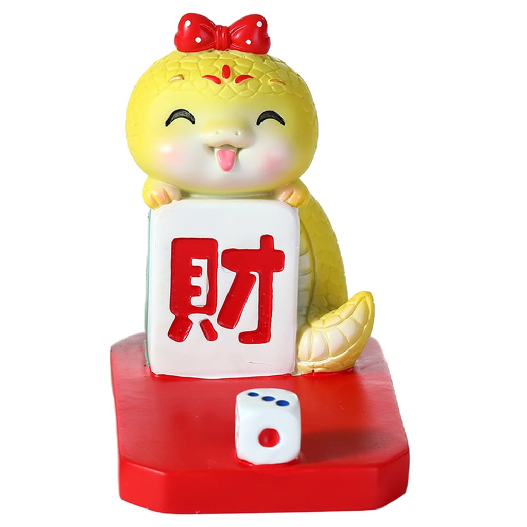 AOOOWER 2025 Year Of Snake Theme Phone Stand Phone Holder Resin Craft ...