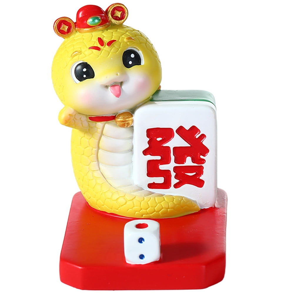 AOOOWER 2025 Year Of Snake Theme Phone Stand Phone Holder Resin Craft ...