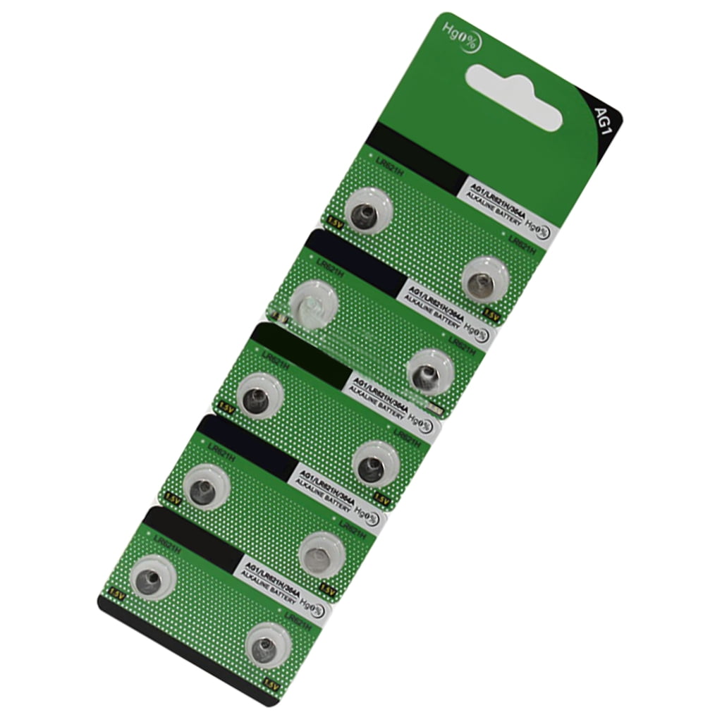AOOOWER 20pc/10pc High Capacity AG1/621/364 Button Cell Batteries for ...