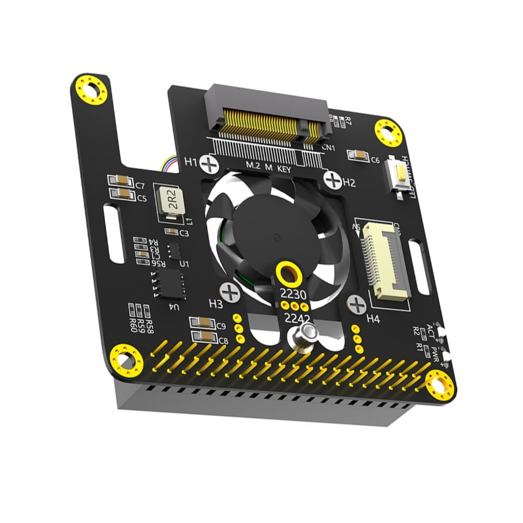 AOOOWER 3 in 1 Short Short M.2 NVME SSDs to PCIe Expansion Card with ...