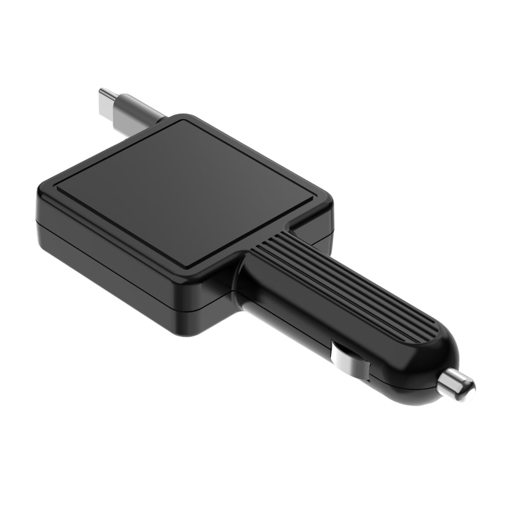 AOOOWER 30W Car Charging Adapter Cable with Extendable USB C Line for ...