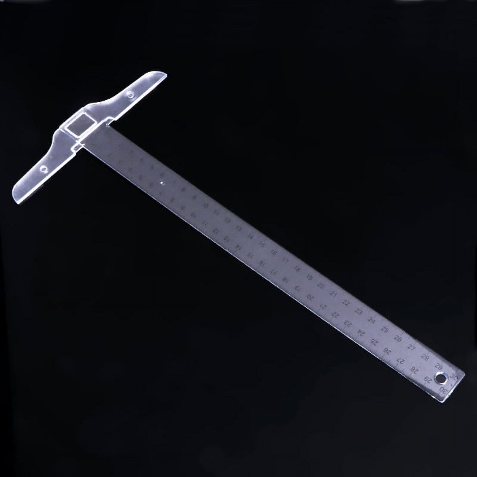 AOOOWER 30cm T Square Double Side Ruler for Easy Drawing and Viewing ...