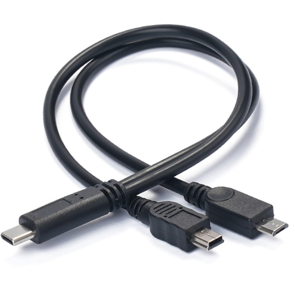 AOOOWER 30cm Type C Splitter to Double Charging Line for Efficient ...