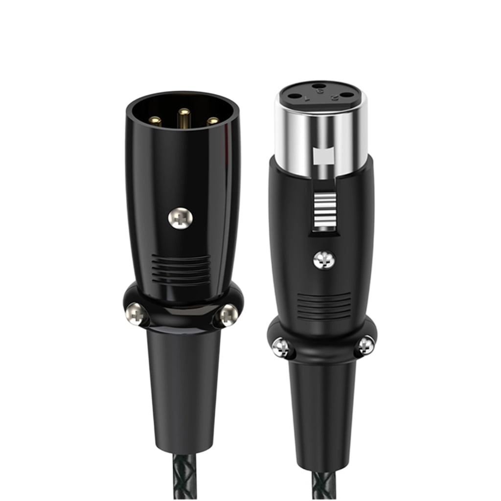 AOOOWER 3Pin Male to Female Microphone Cord Cable for Sound Equipment ...