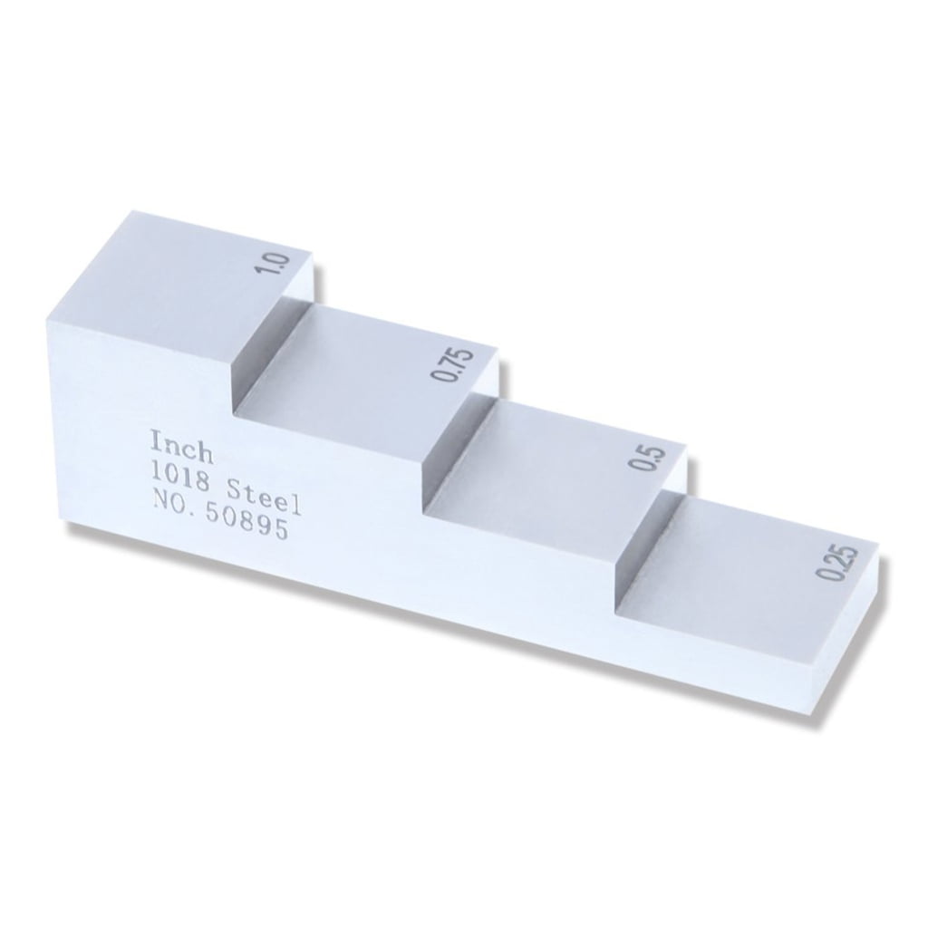AOOOWER 4 Step 0.250/0.500/ 0.750/ 1.00 Test Calibration Block UT Step ...