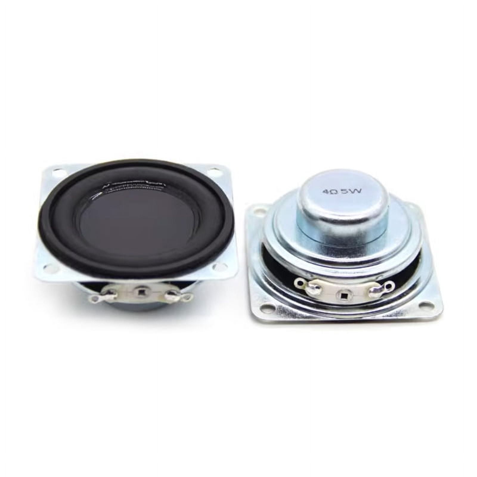 AOOOWER 45MM Full Range Speakers 4 Ohm 5W Enthusiast DIY Flat Arc ...