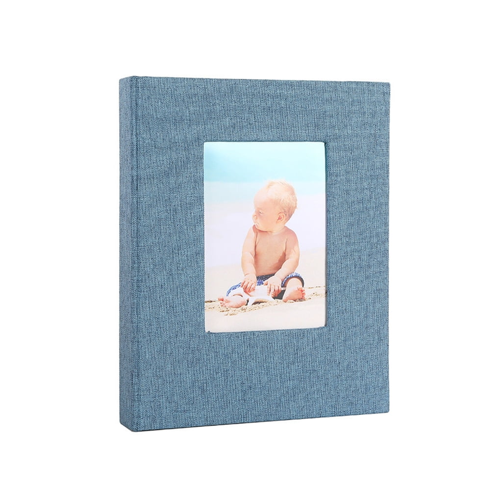 AOOOWER 4x6 Photo Book With Front Window Acid Clear Protective Page ...
