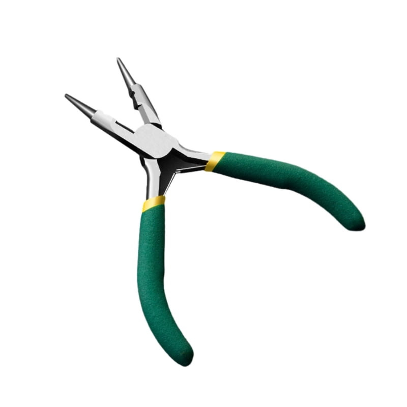 AOOOWER 5 inch Jewelry Pliers Needle Nose Pliers Side Cutting Pliers ...