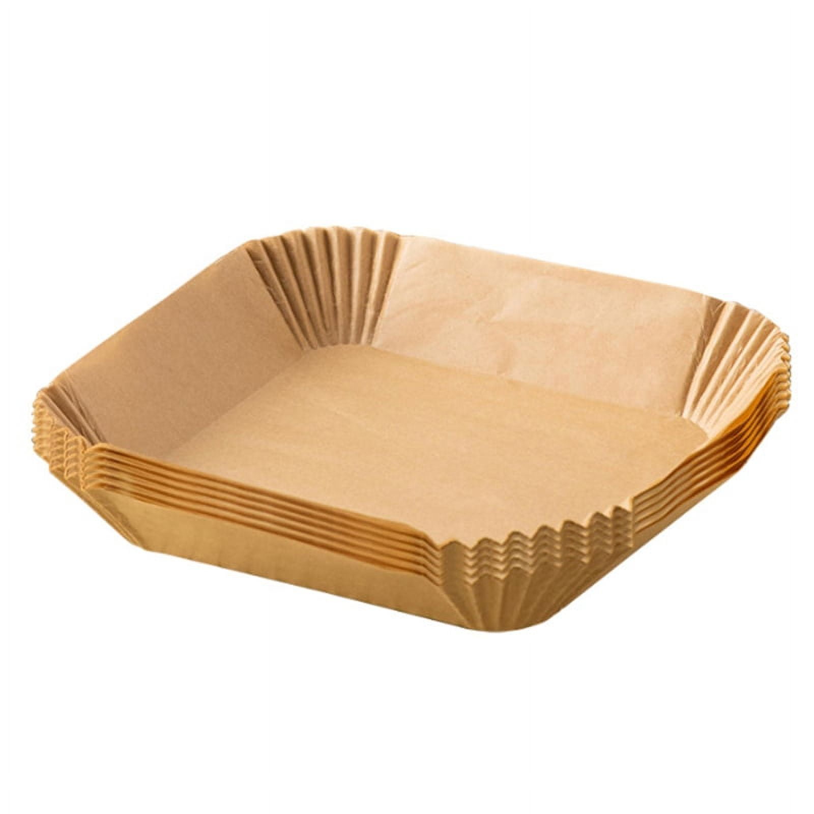 AOOOWER Set of 50 Parchment Paper Oven Liners Rectangle Shape Design ...