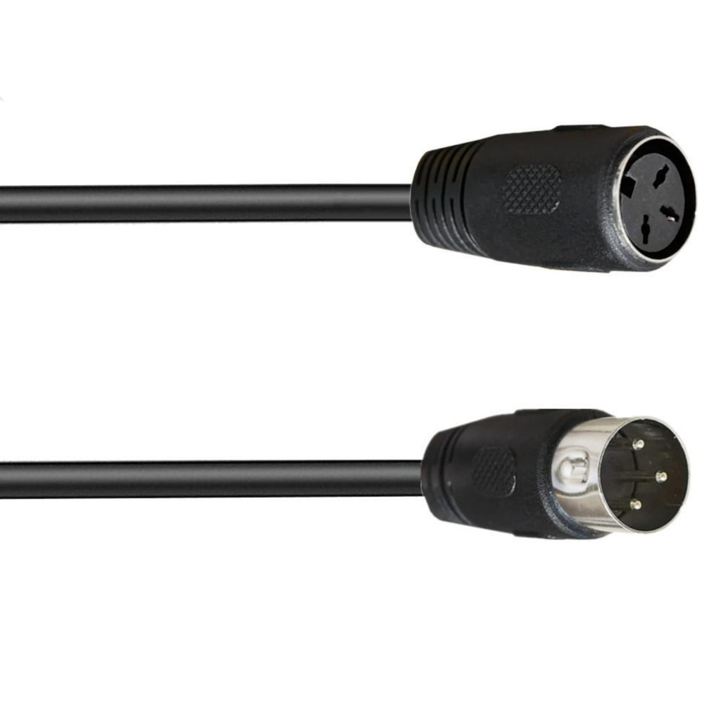 AOOOWER 50cm-500cm DIN 3 Pin Male Female Adapter Cord Power Cable For ...
