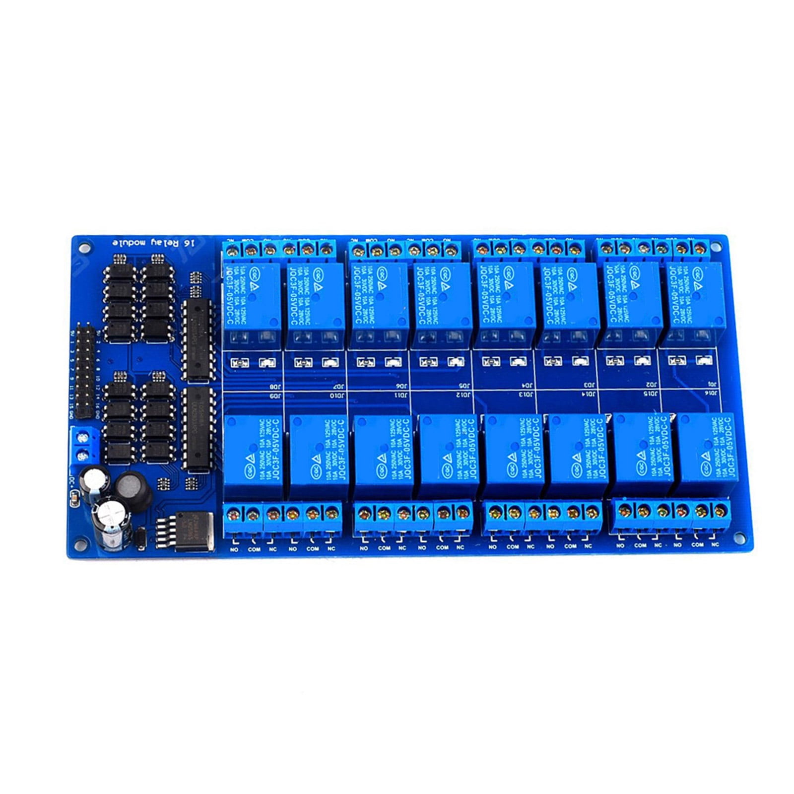 AOOOWER 5V/12V/24V 16 Channel Relays Module with Optocoupler LM2576 ...