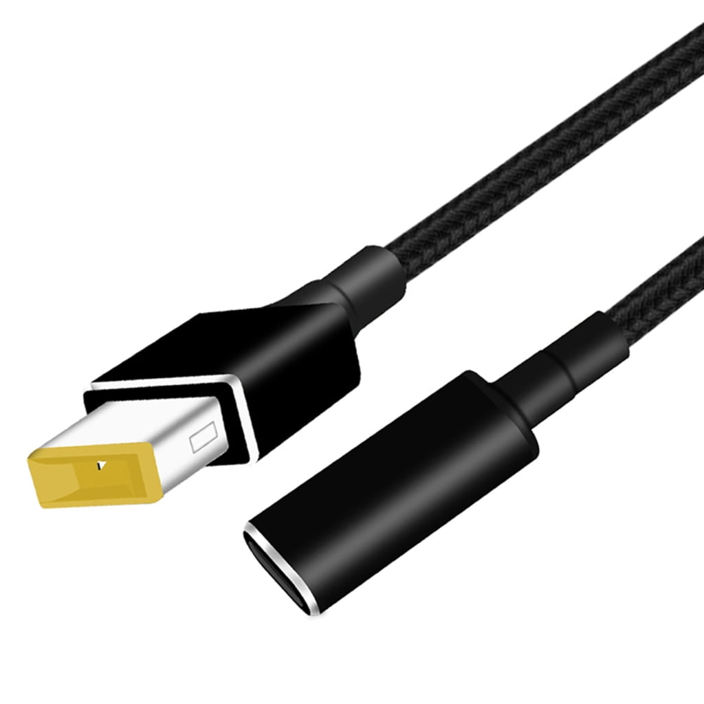 AOOOWER 65W USB C to Big Square Male Plug Converters USB C PD Charging ...