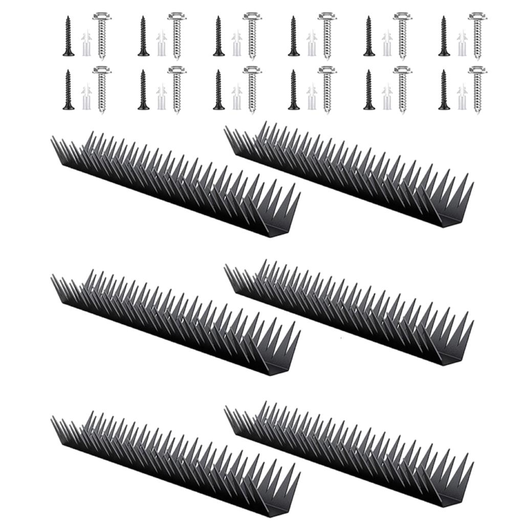 AOOOWER 6pcs Metal Wall Spikes for Security Fences AntiClimb Design for ...