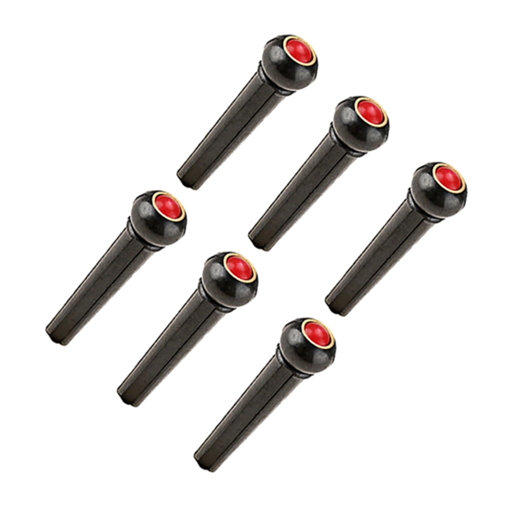 AOOOWER 6x/Set Various Styles Bridge Pins Practical Acoustic Guitar ...