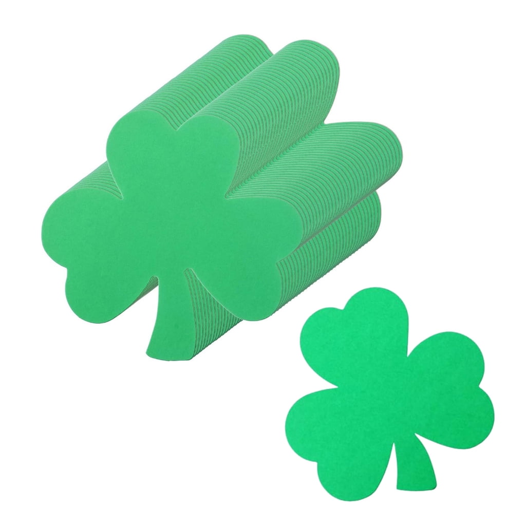 AOOOWER 72 Sheet Shamrock Die Cuts For Classroom Bulletin Boards And ...