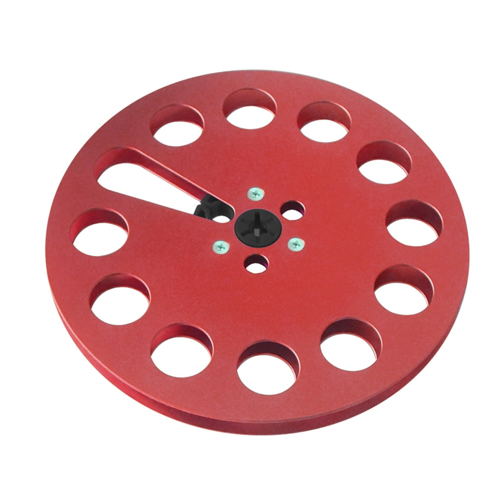 AOOOWER 7Inch Aluminum Recording Reel with 11 Holes,for Reel to Reel ...