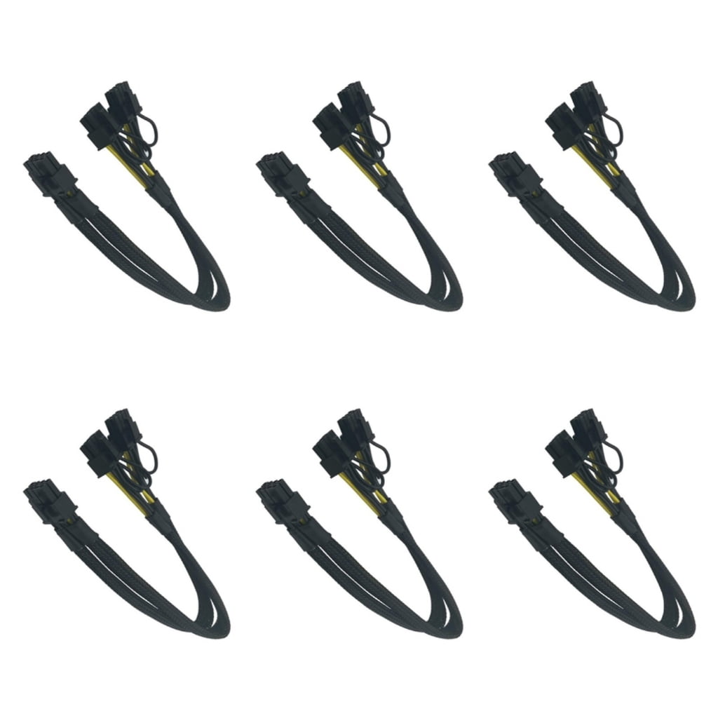 AOOOWER 8Pin to 2x8 Pin (6+2) CPU GPU Two 8Pin Power Splitter Graphics ...