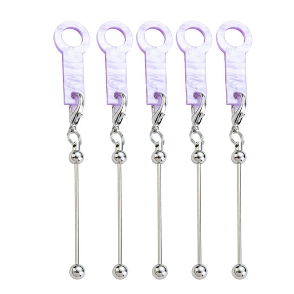 AOOOWER Acrylic Beads Straw Beadable Cup Charm Straw Blank Adapter ...