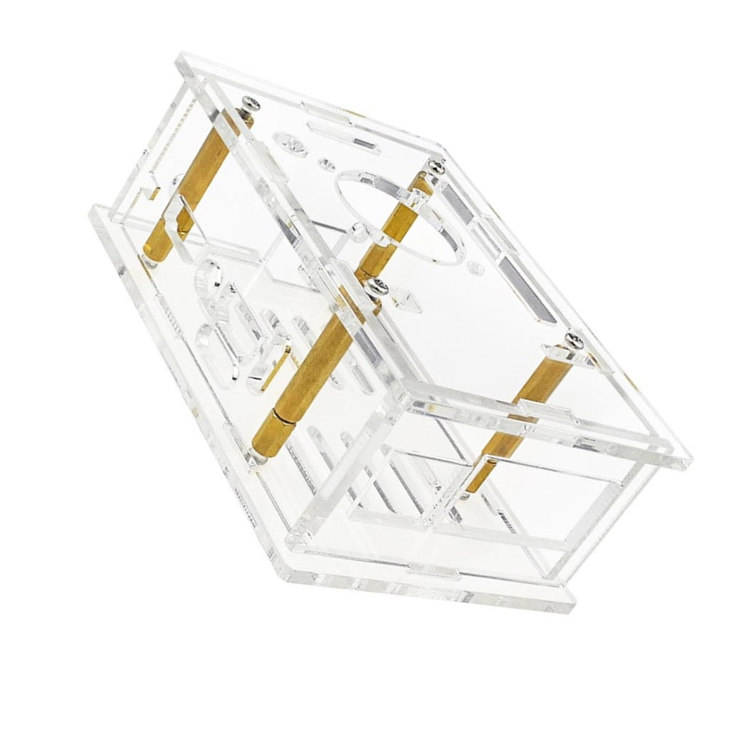 AOOOWER Acrylic Case For Pi 5Max Single Board Computer Protector with ...