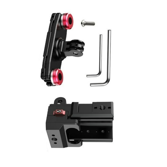 AOOOWER Action Camera Handlebar Mount Aluminum Quick Release Mechanism ...
