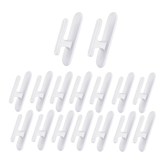 AOOOWER Adhesive Blind Cord Hooks Window Curtain String Holder Wall ...