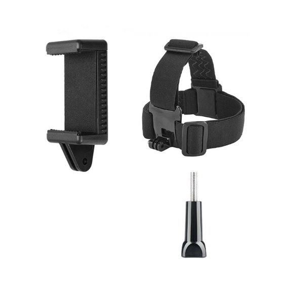 AOOOWER Adjustable Elastics Head Mount For Action Cameras With AntiSlip ...