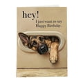 AOOOWER Adorable Dog Themed Birthday Greeting Card Cartoon Puppy Party ...
