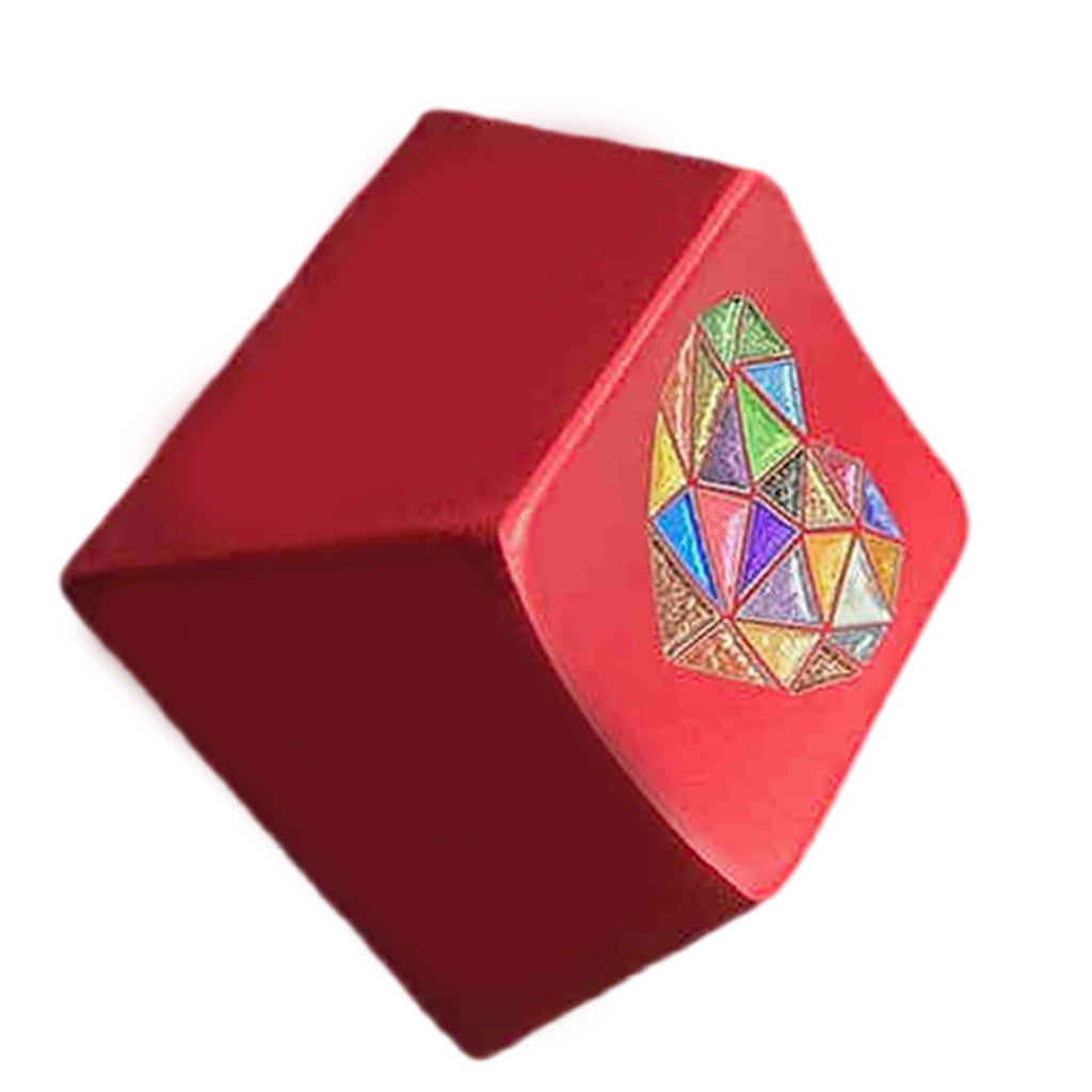 AOOOWER Aluminium Alloy Colorful Heart Keycap Original Profile for ...