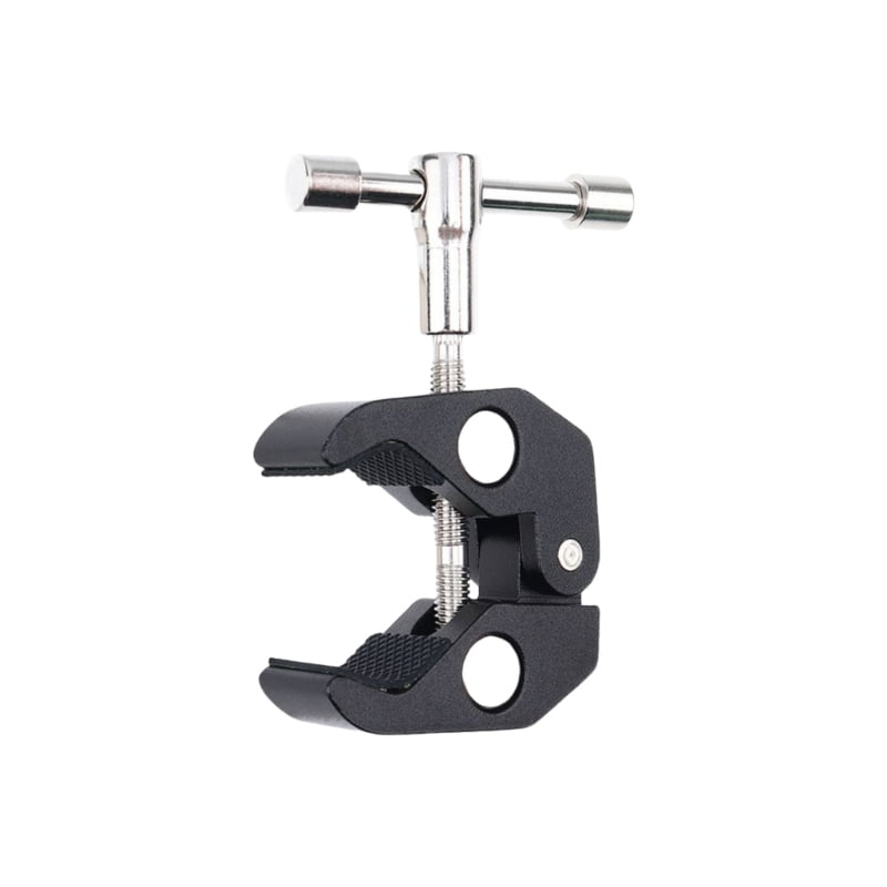 AOOOWER Aluminum Super Crabbing Clamp 1/4 3/8 Thread for Camera ...