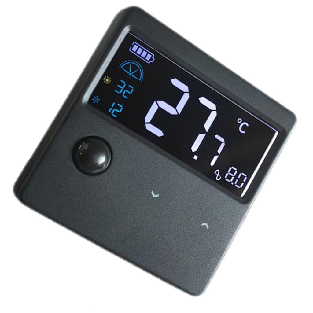 AOOOWER Aquarium LED Thermometers Cordless Digital Aquarium ...