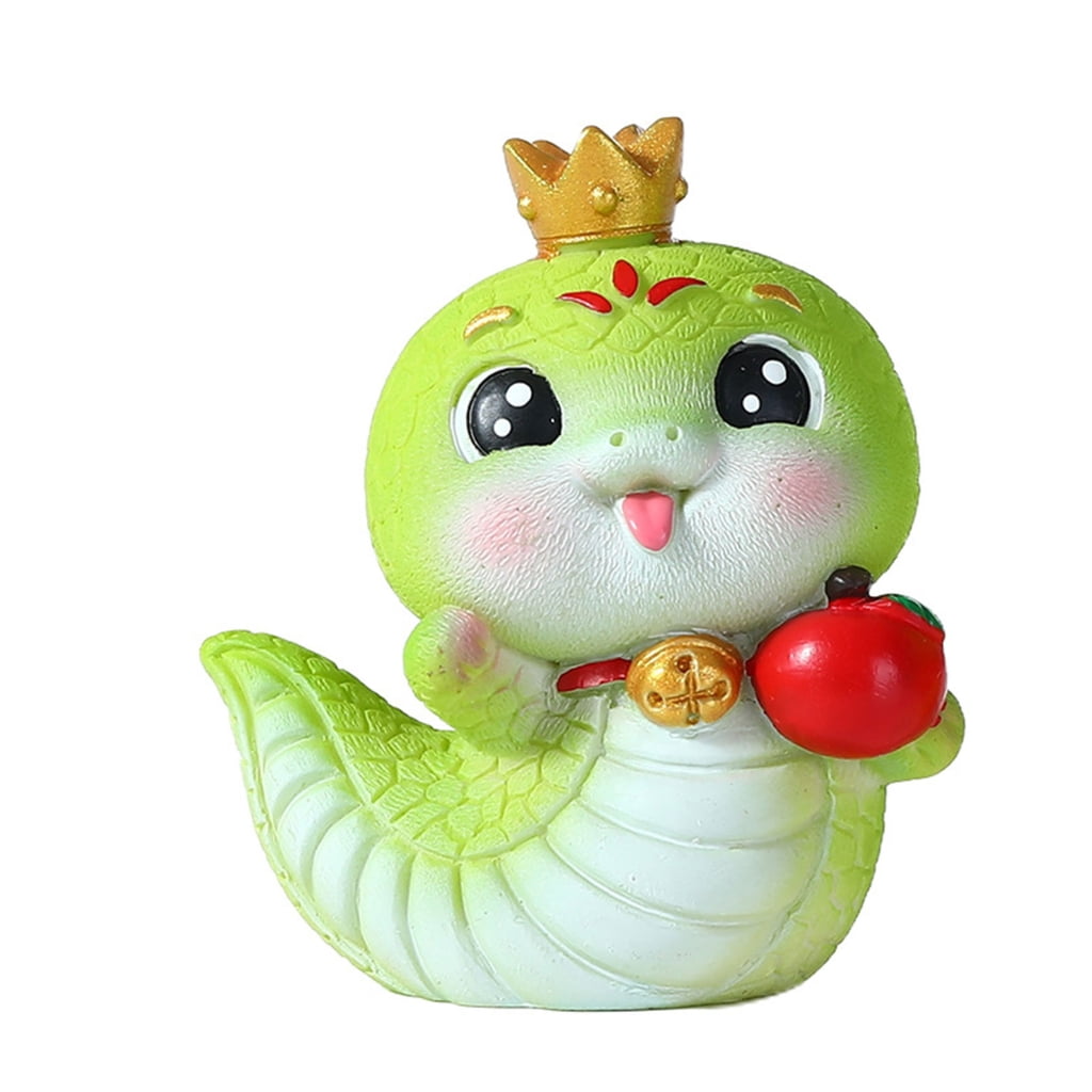 AOOOWER Artisanal Zodiacs Snake Statues Flower Vase Enhancing Ambiances ...